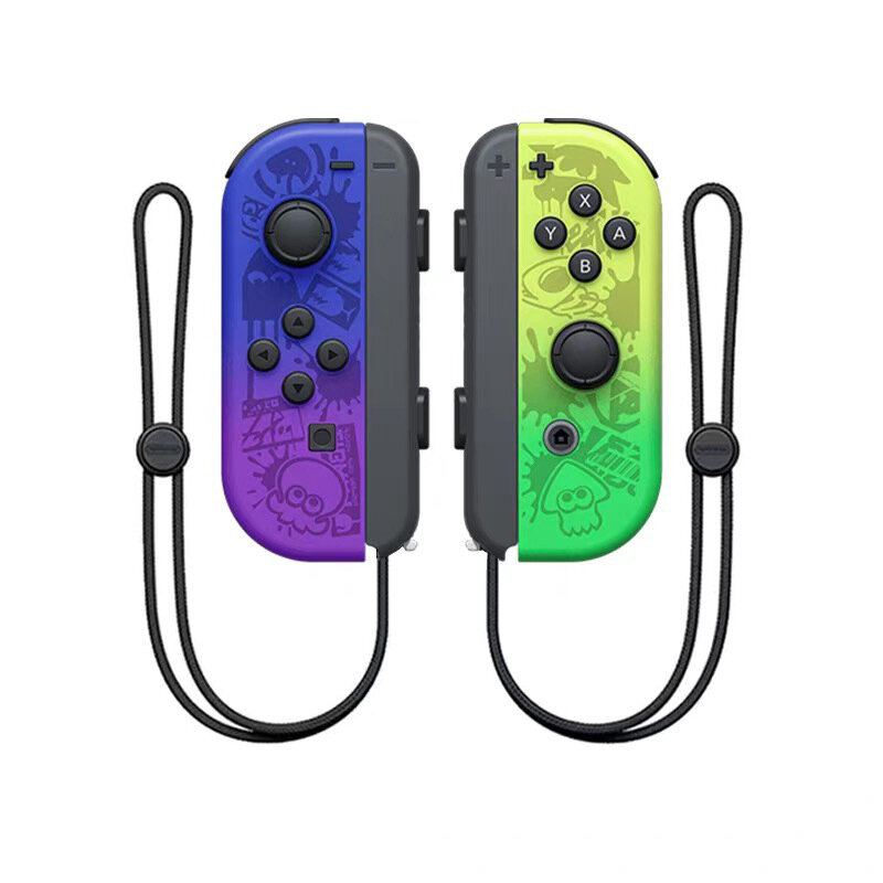 Комплект контроллеров Joy-Con для Nintendo Switch тема New Color Warrior 3, с запястными ремнями, беспроводные игровые