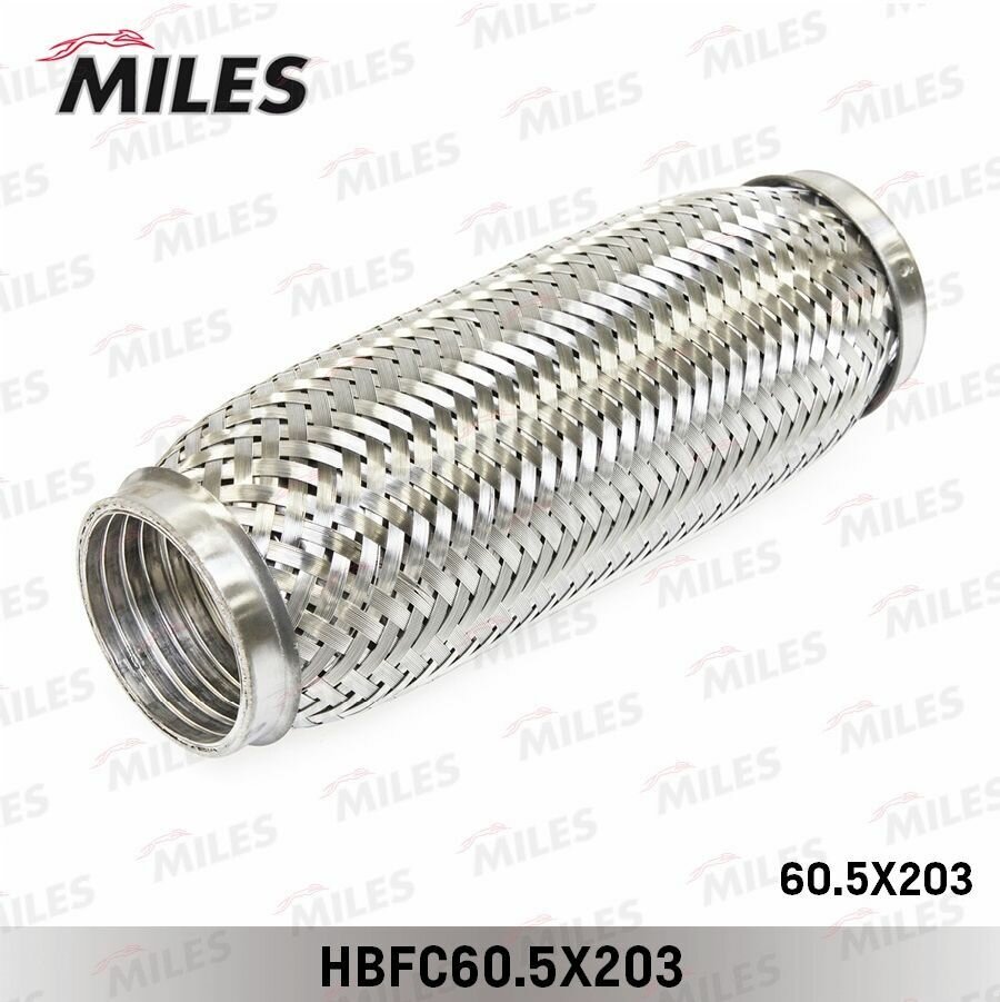Труба гофрированная с внутренним металлорукавом 60.5X203, MILES HBFC605X203