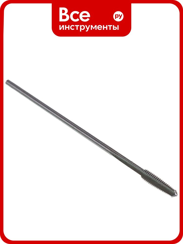 Гаечный метчик Bucovice Tools М4 х 0,7 L=90мм HSS, быстрорежущая сталь, метрическая резьба, для сквозных отверстий