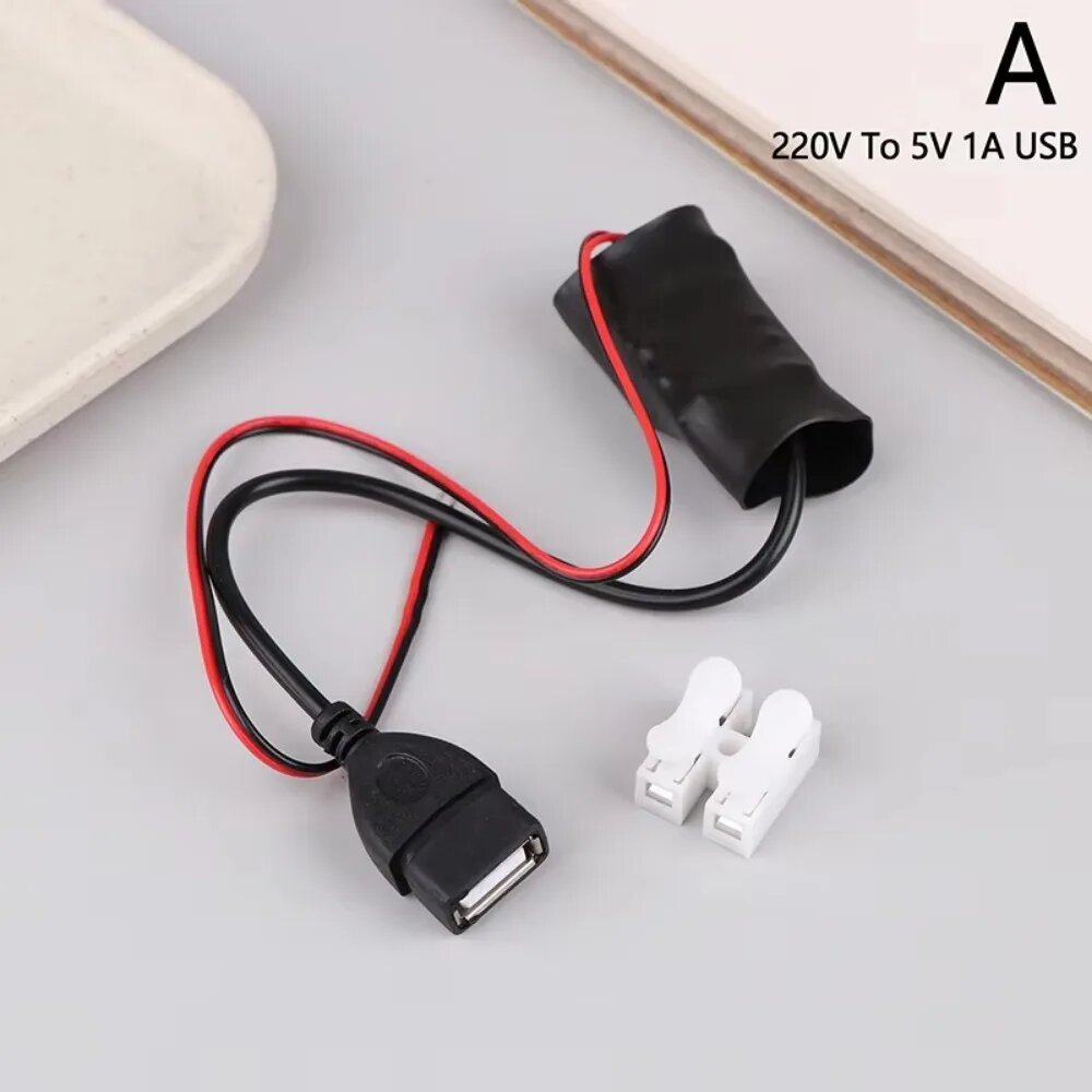 Трансформатор 220В 5В 1А/2А TYPEC USB D — фото 1