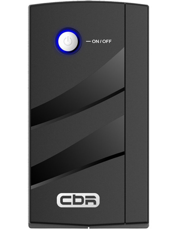 ИБП CBR Electron Линейно-интерактивный 875 VA / 480 W (ELN-875T-4I-LD)