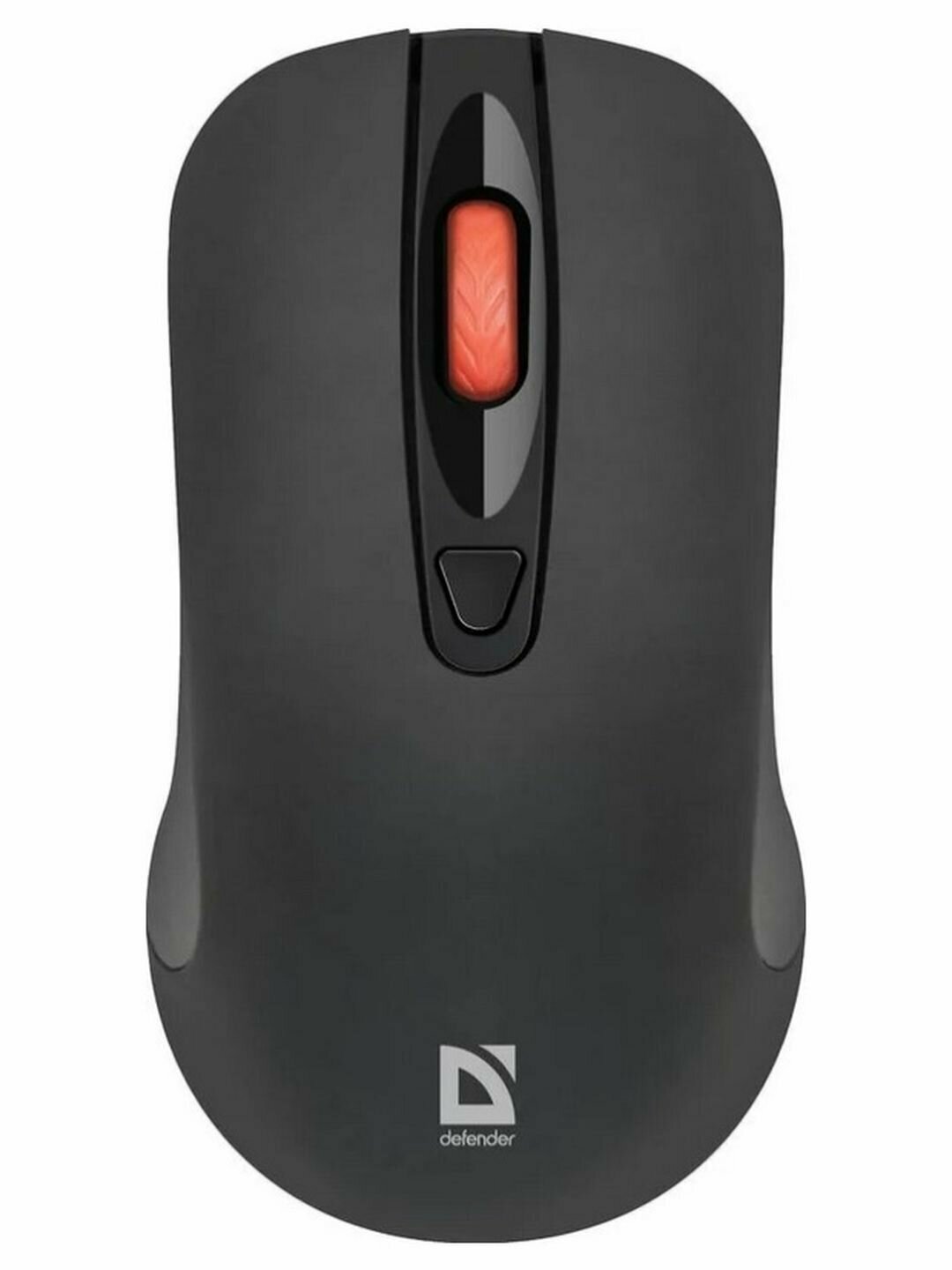 Мышь беспроводная DEFENDER Nexus MS-195, оптическая, 4 кнопки, 1600 dpi, черный