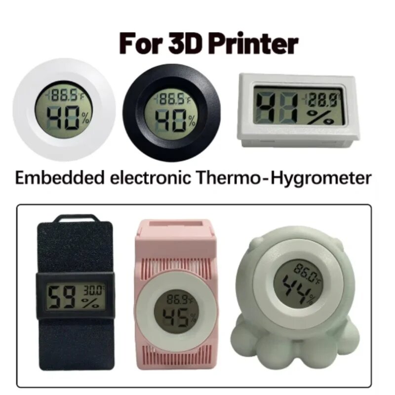 Термогигрометр для 3D-принтера Bambu Lab X1 P1 AMS white 3pcs — фото 1