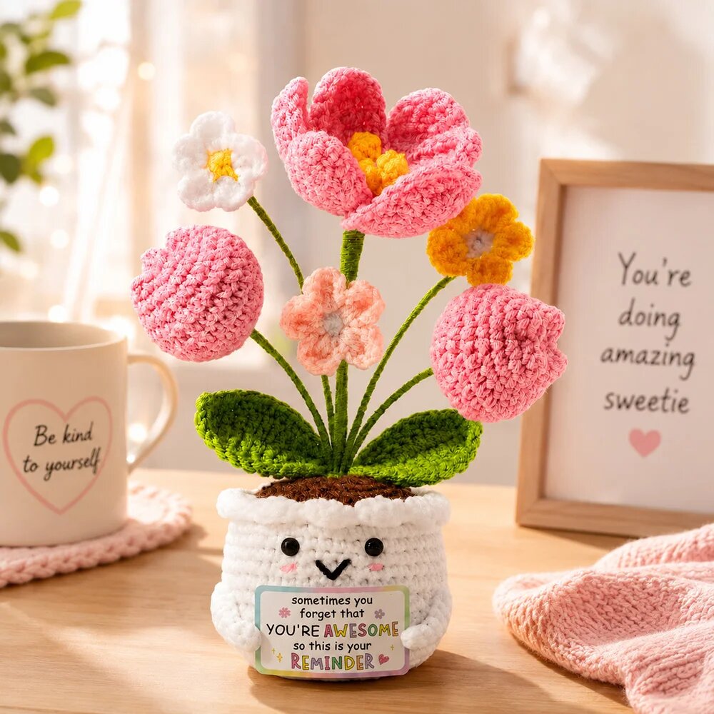 Миниатюрная плюшевая кукла-утка из шерсти tulips-awesome