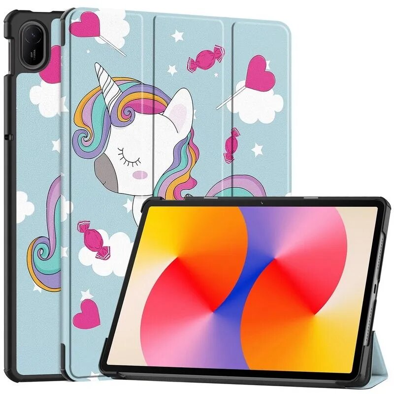 Ультратонкий жесткий чехол из искусственной кожи для Huawei Matepad SE 11 2024