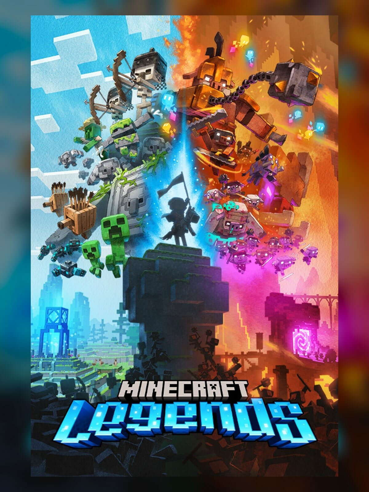 Игра Minecraft Legends Deluxe Edition для Xbox One/Series X|S (Египет), русский перевод, электронный ключ
