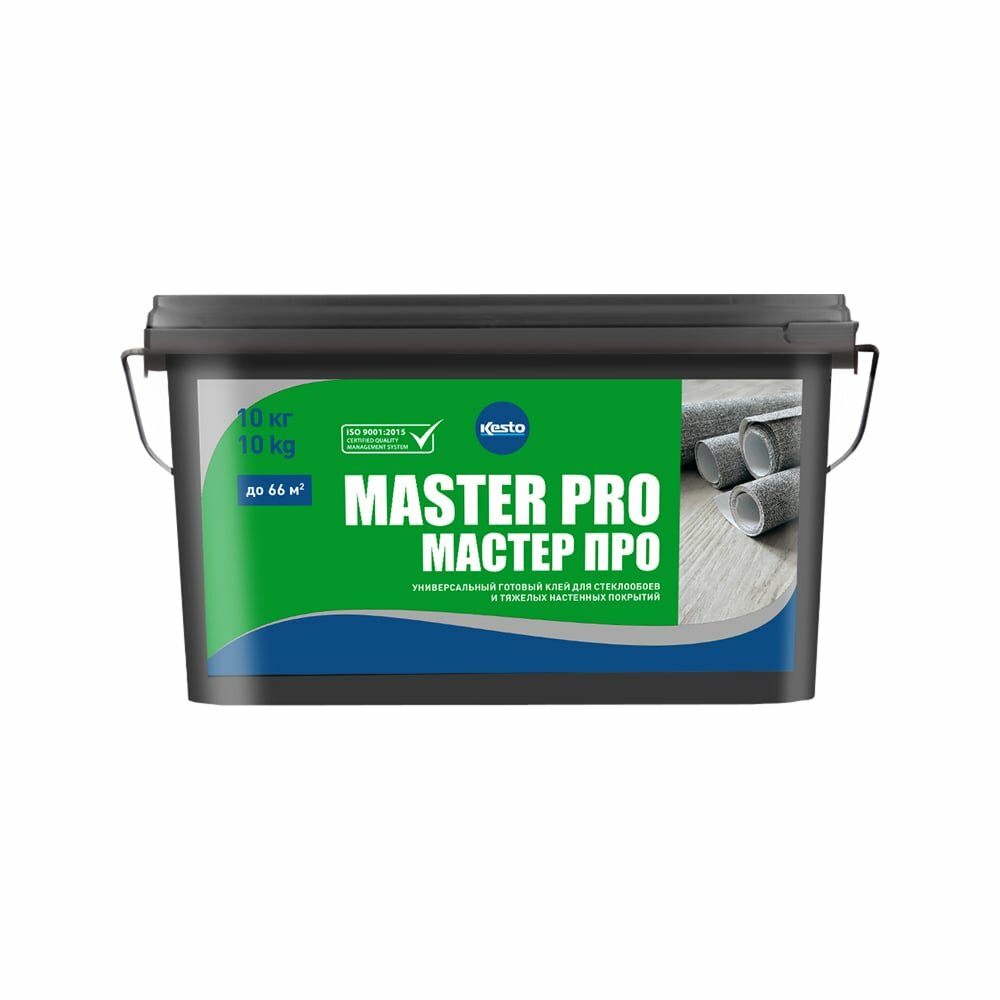 Готовый клей для стеклообоев Kesto Master pro, 10 кг 81841