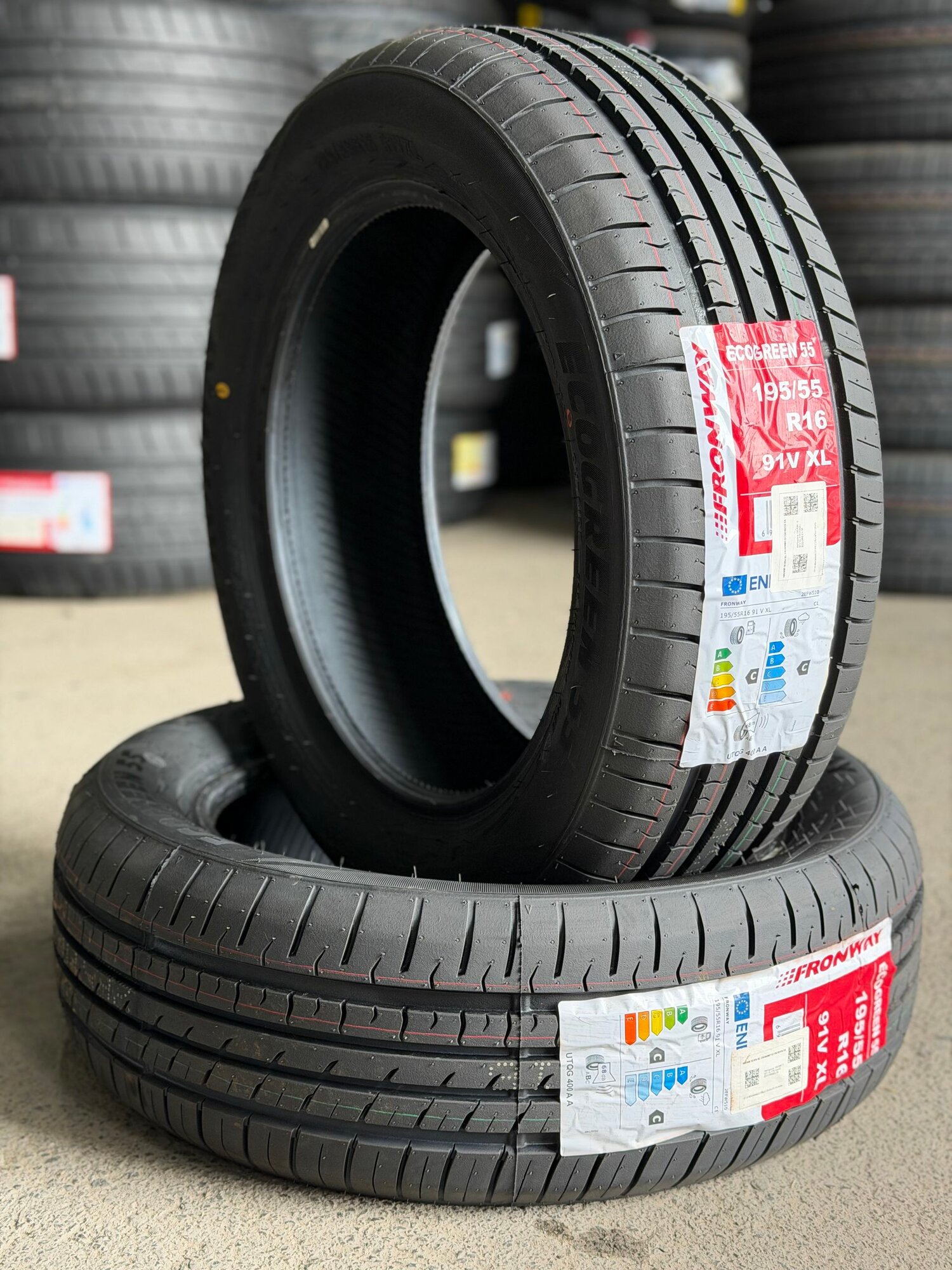 Шина летняя 195/55R16 91V XL FRONWAY ECOGREEN 55 Автомобильная резина
