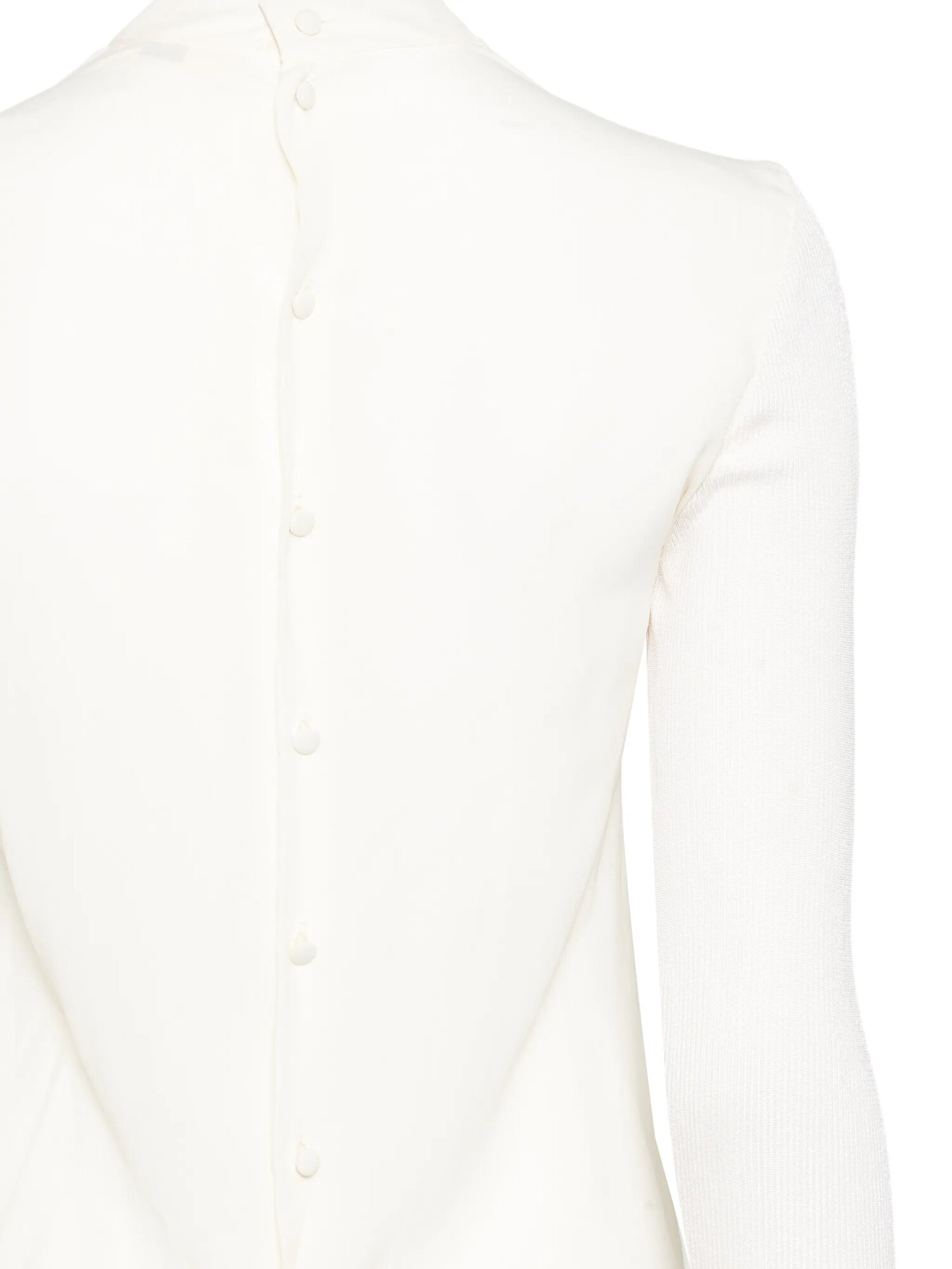 Рубашка Bally Button-back ruffled shirt, размер 40 — фото 1