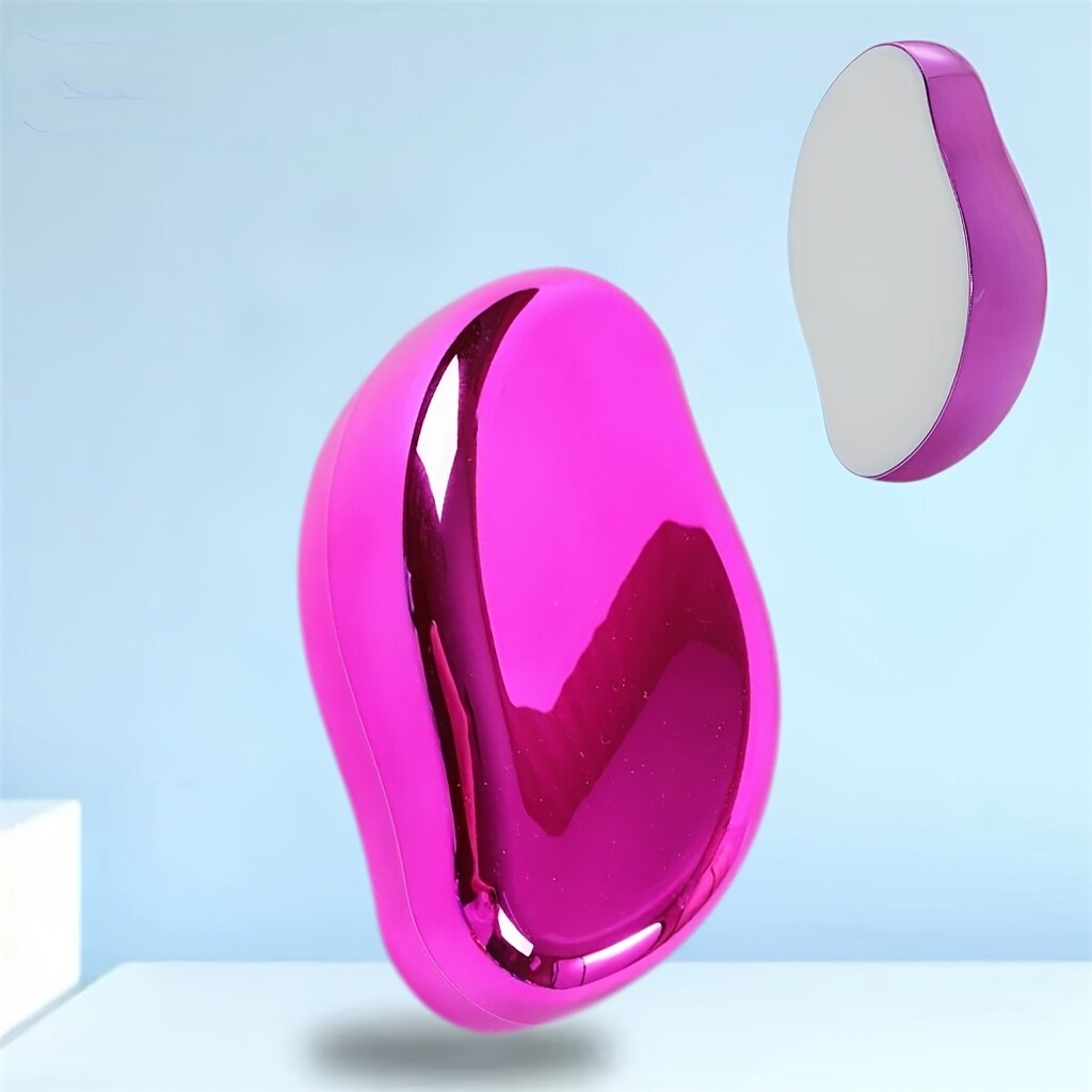 Многоразовый стеклянный эпилятор для ног Magic Crystal Glass, нано-стекло, без бритья, моющийся, водонепроницаемый, без спирта, для всего тела, розовый