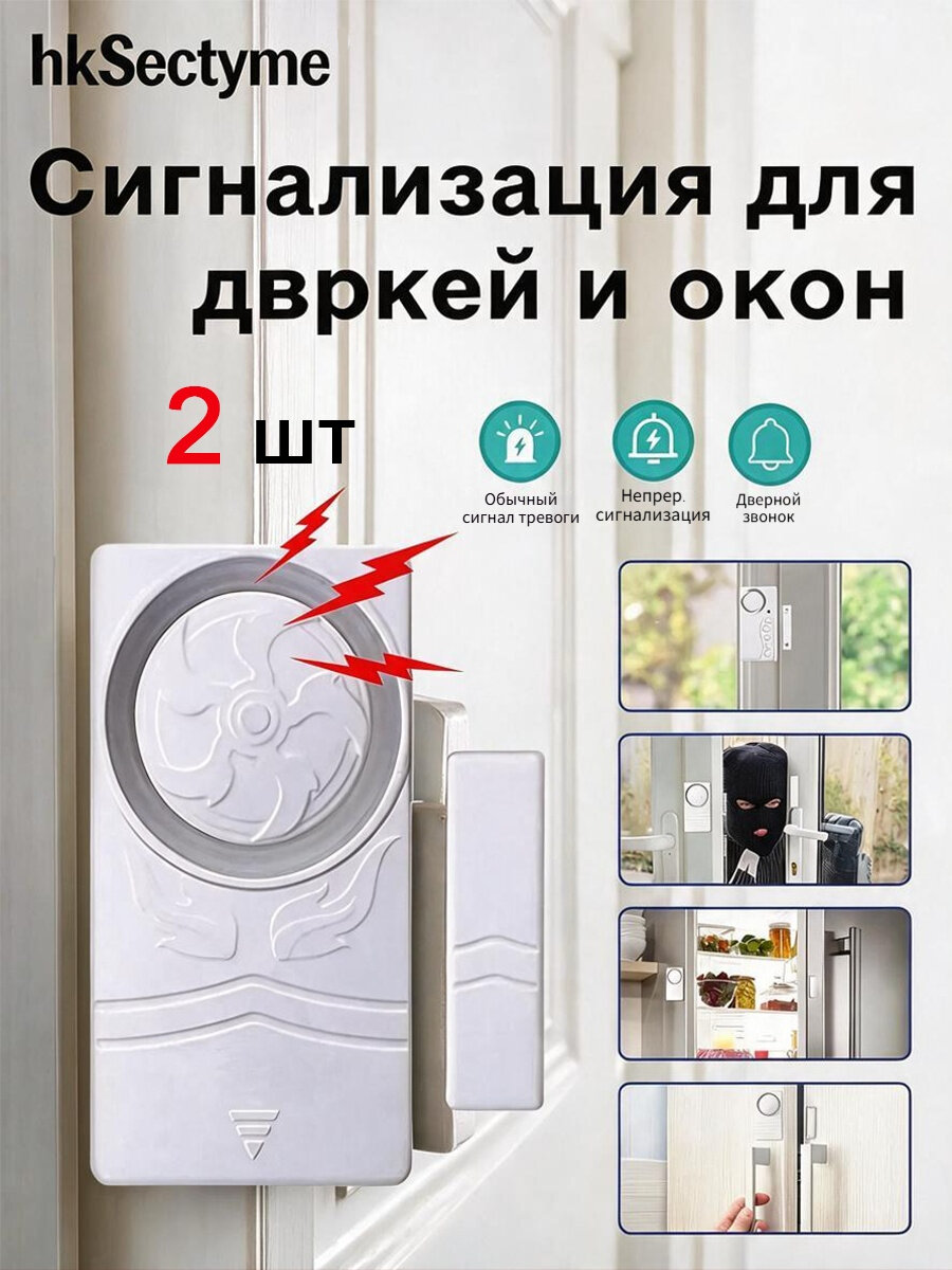 Датчик открытия дверей/окон, защита дома от вторжений и контроль выхода детей