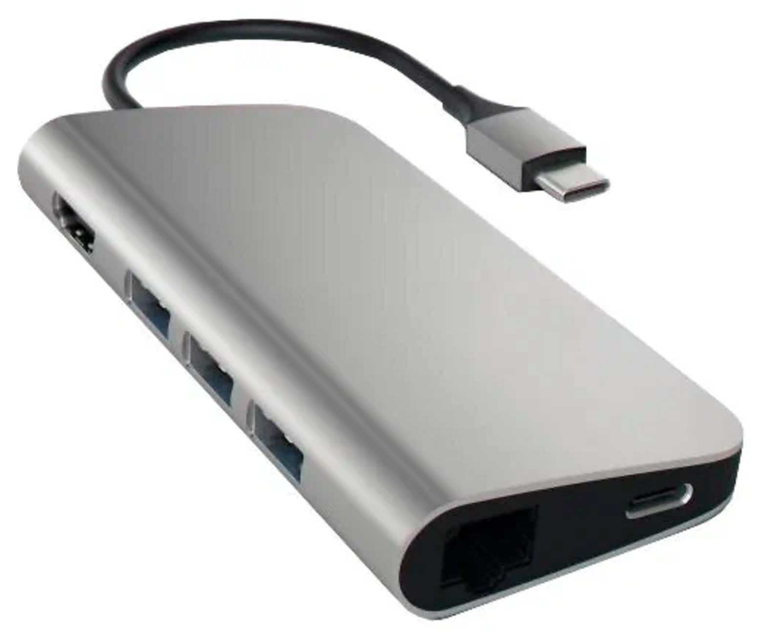 Концентратор Satechi Aluminum Multi-Port Adapter 4K ST-TCMAM