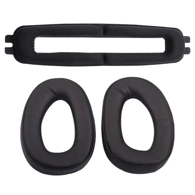 Амбушюры черные для наушников Sennheiser GSP300 GSP301 GSP302 GSP303 GSP350 BK