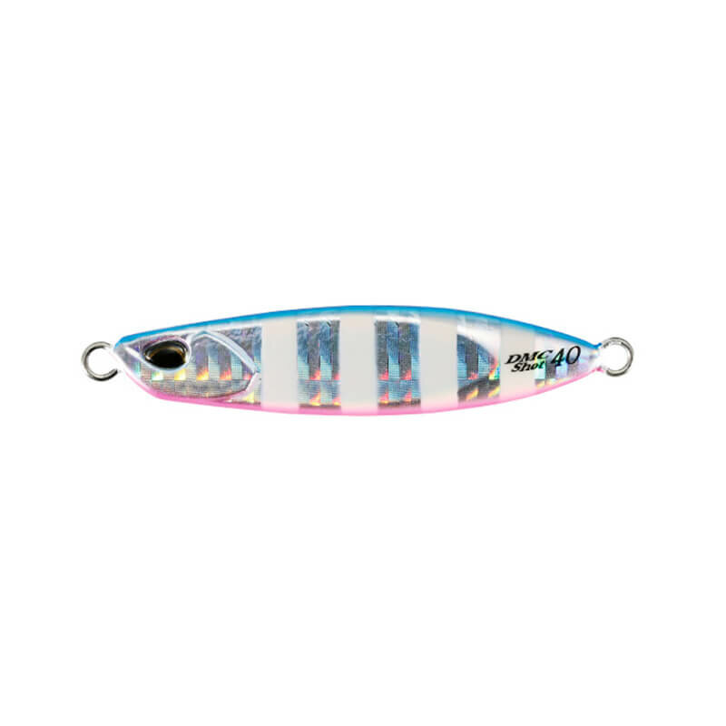 Пилькер DUO Drag Metal Cast Shot 15g #PHA0040 Blue Pink Zebra Glow