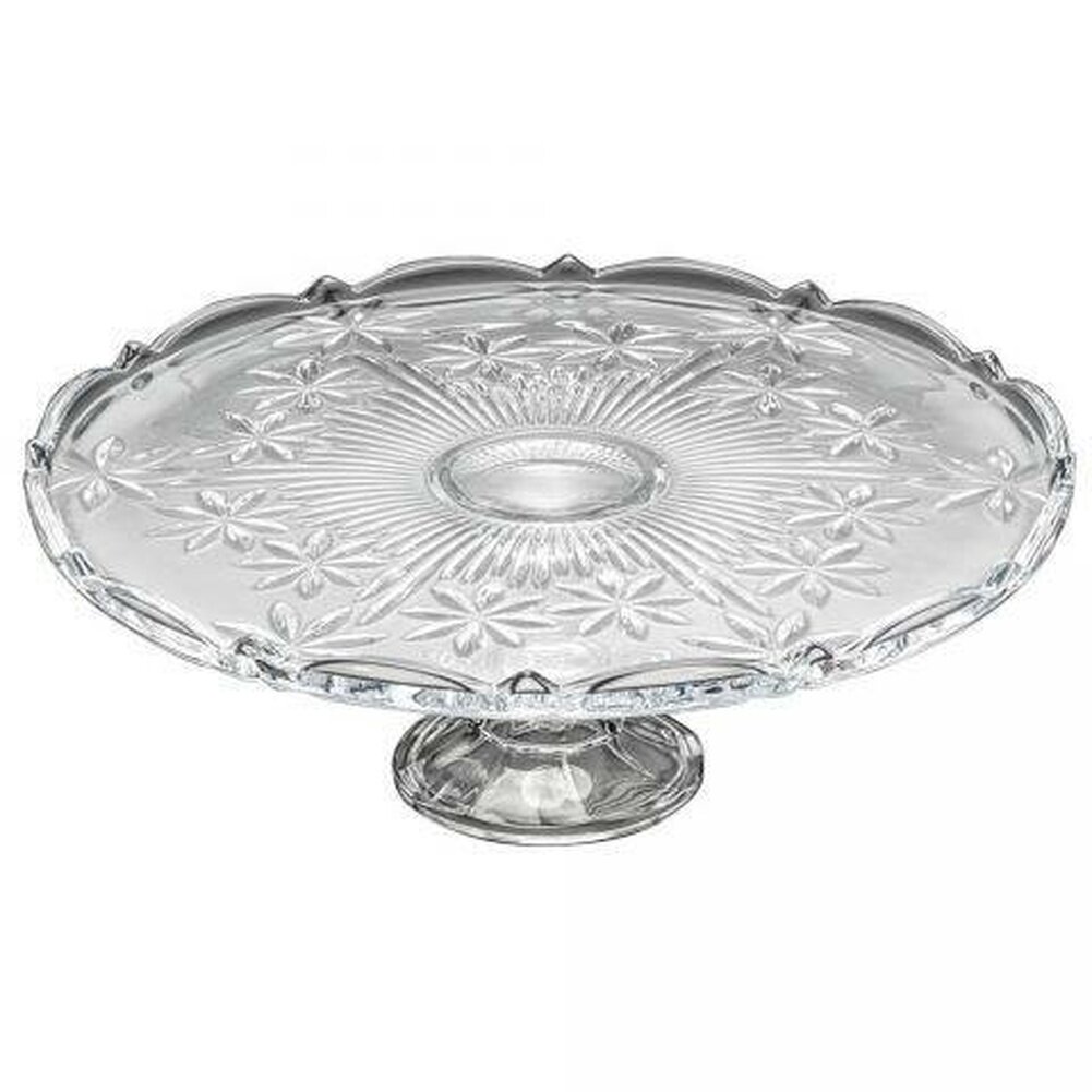 Блюдо для торта на ножке "Персей" 31 см, 1 шт, Crystalite Bohemia Чехия