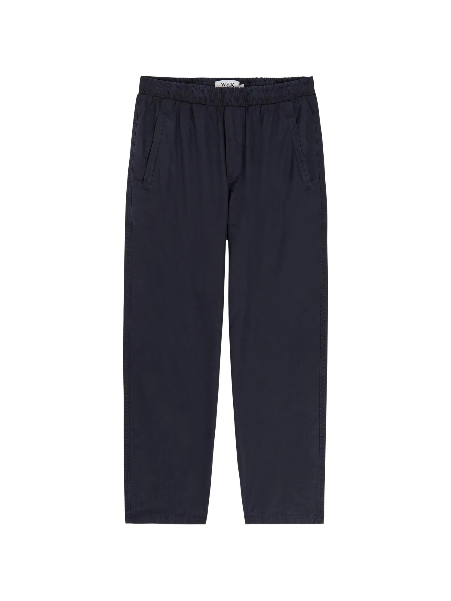 Брюки Elasticated-waist cotton straight-leg trousers