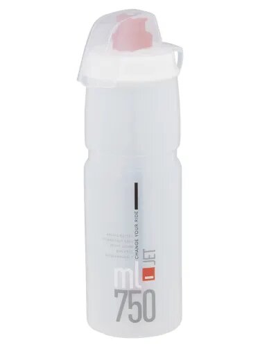 Фляга Elite Jet Plus 750 Мл Clear/Red Logo (Мл:750)