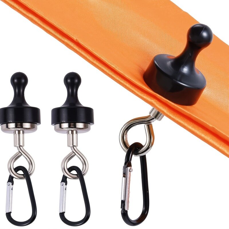 Комплект универсальных кемпинговых крючков для подвешивания фонаря и крепления тента или палатки, 4 шт.