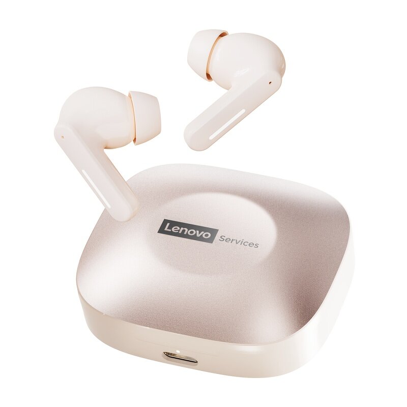 Беспроводные наушники LE209 True Wireless с интеллектуальным шумоподавлением для звонков, цвет шампань золотистый
