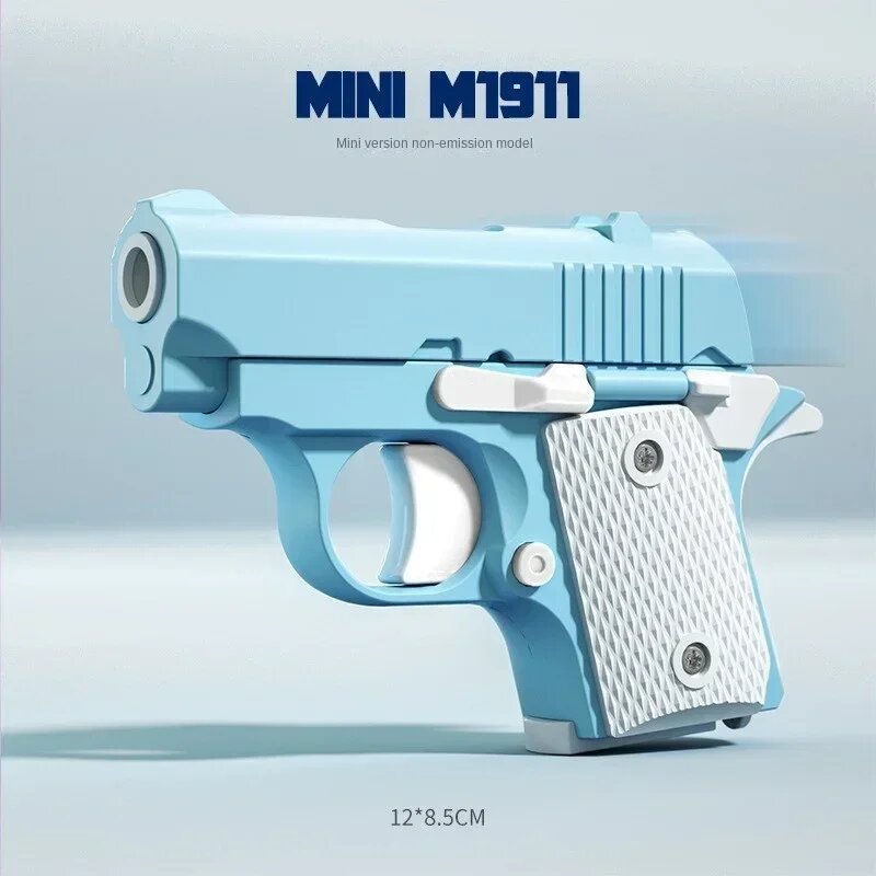 3D модель пистолета M1911 Blue