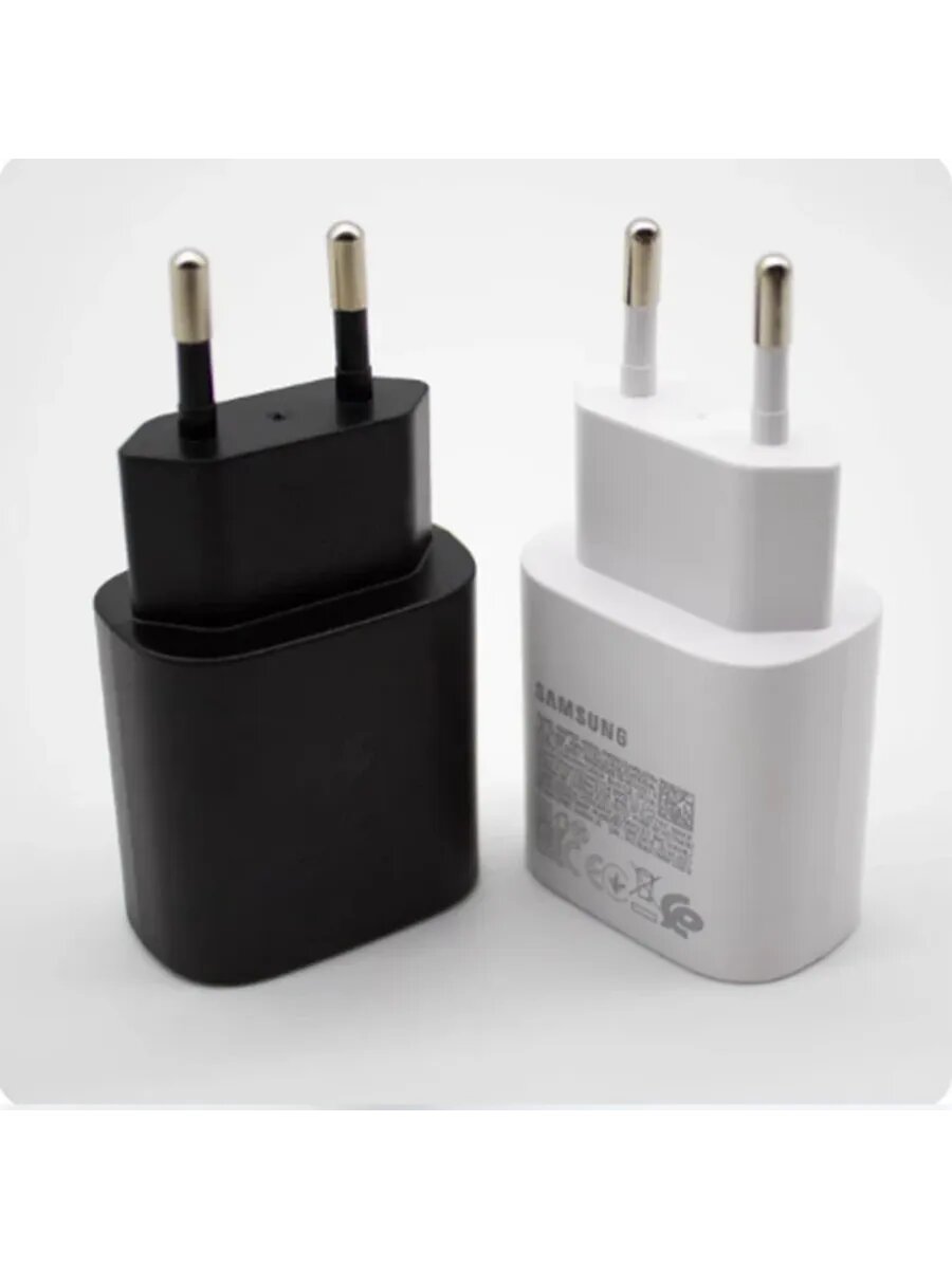 Зарядное устройство Samsung EP-TA800 , USB Type-C , огнеупорное, защита от перегрузки, 25Вт