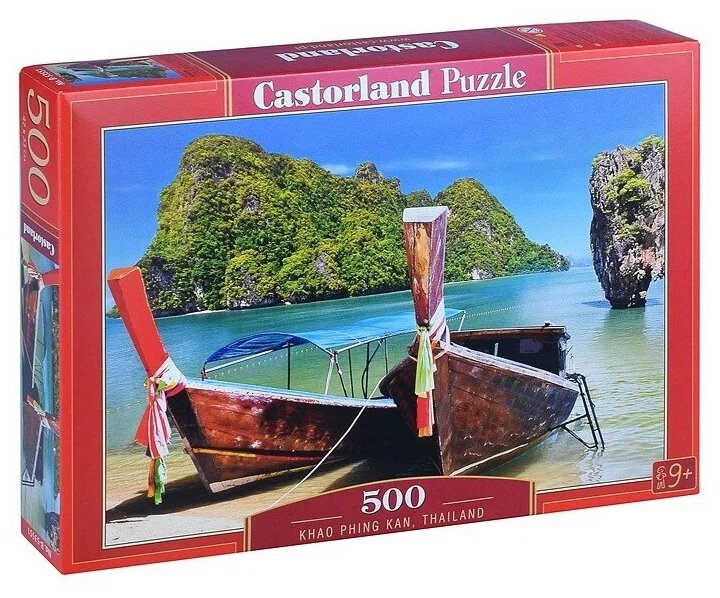 Пазл CastorLand "Острова. Таиланд", 500 деталей