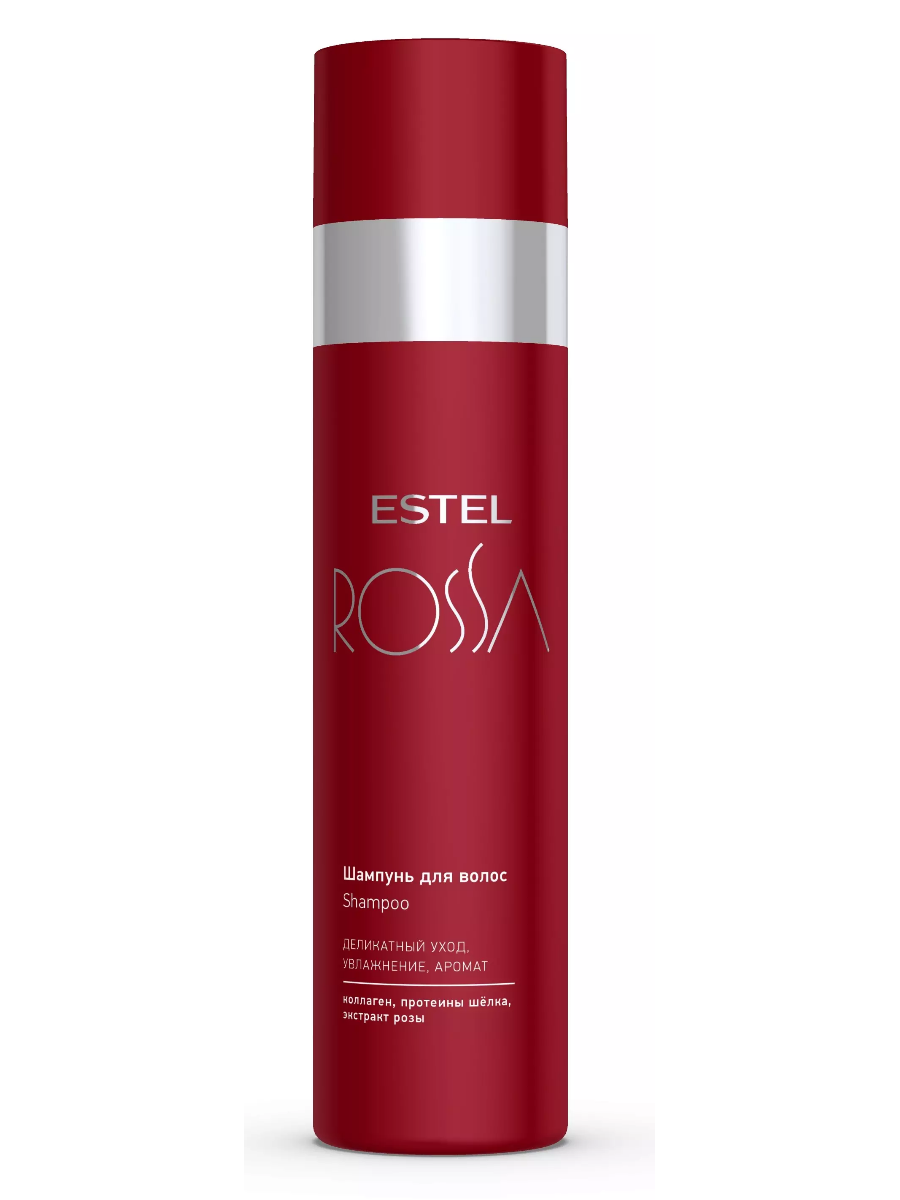 Шампунь Estel Professional Curex Estel Rossa с ароматом розы, 250 мл