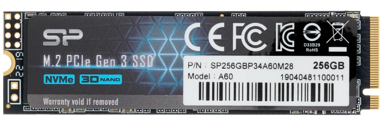 256 ГБ M.2 NVMe накопитель Silicon Power P34A60