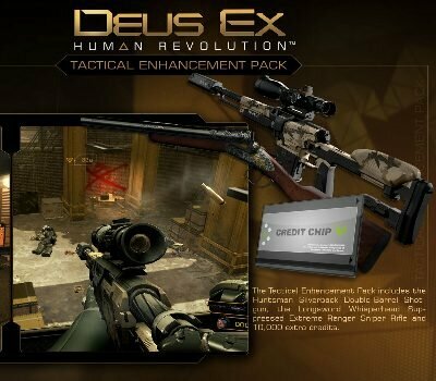 Deus Ex: Human Revolution - Tactical Enhancement Pack DLC PC Steam Подарок