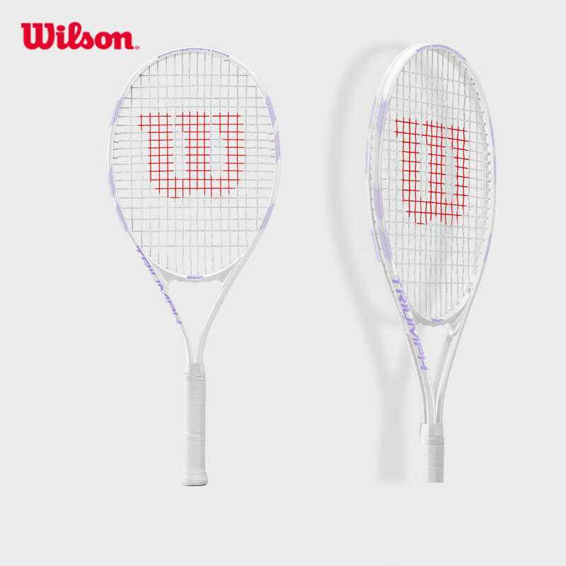 Wilson TRIUMPH Легкий алюминиевый ракетка для начинающих тенниса WR090710U2 Размер：Ручка №2Тип：Серия TRIUMPH, Мягкий
