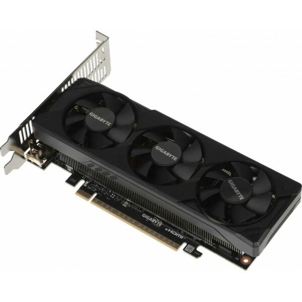 Видеокарта RTX 5060 8Gb Gigabyte OC Low Profile GDDR7 128bit 3xDP HDMI 3FAN LP (GV-N5060OC-8GL)