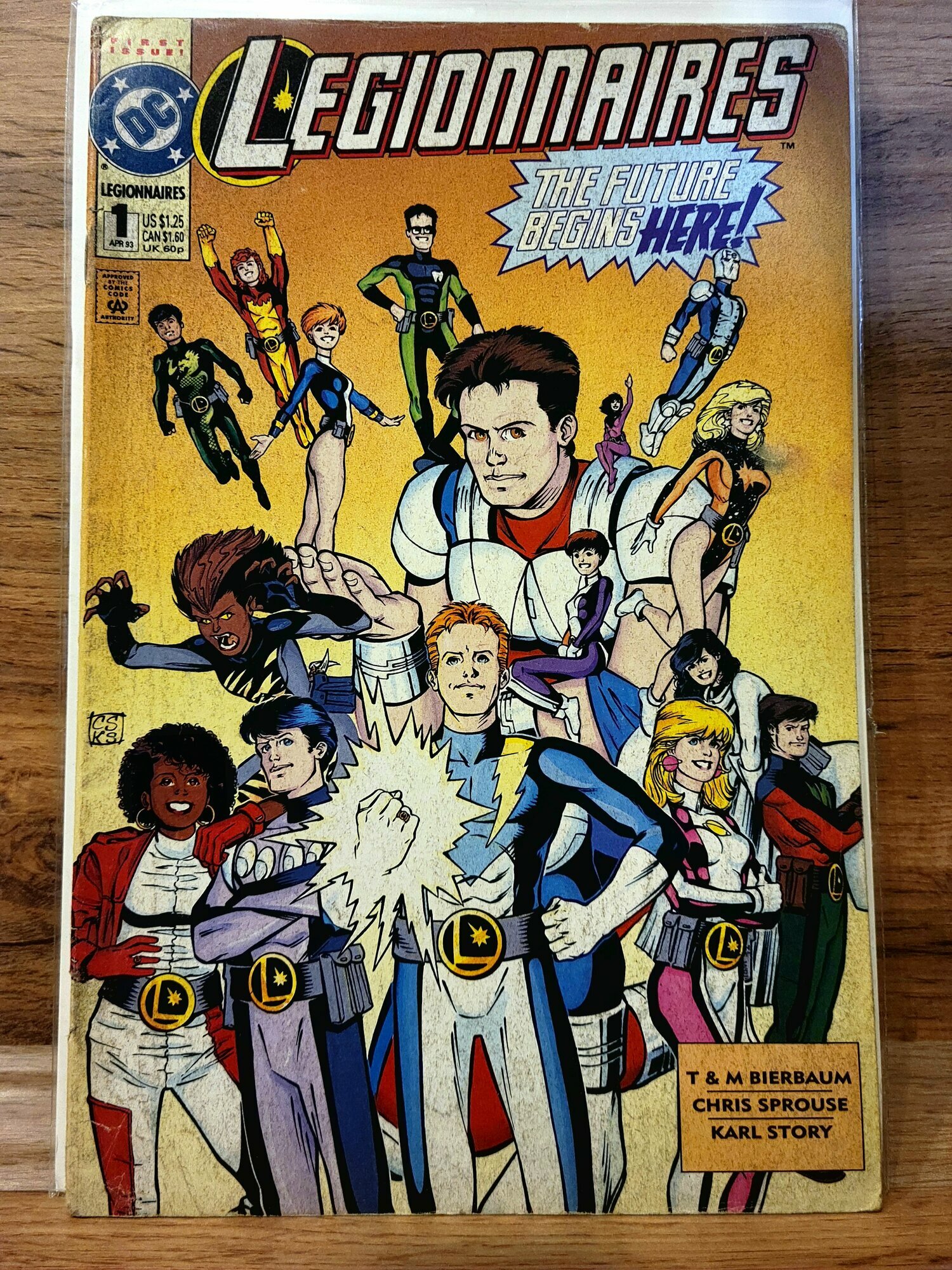 Ретро Комикс Legionnaires #1. 1993 Год. Оригинал!