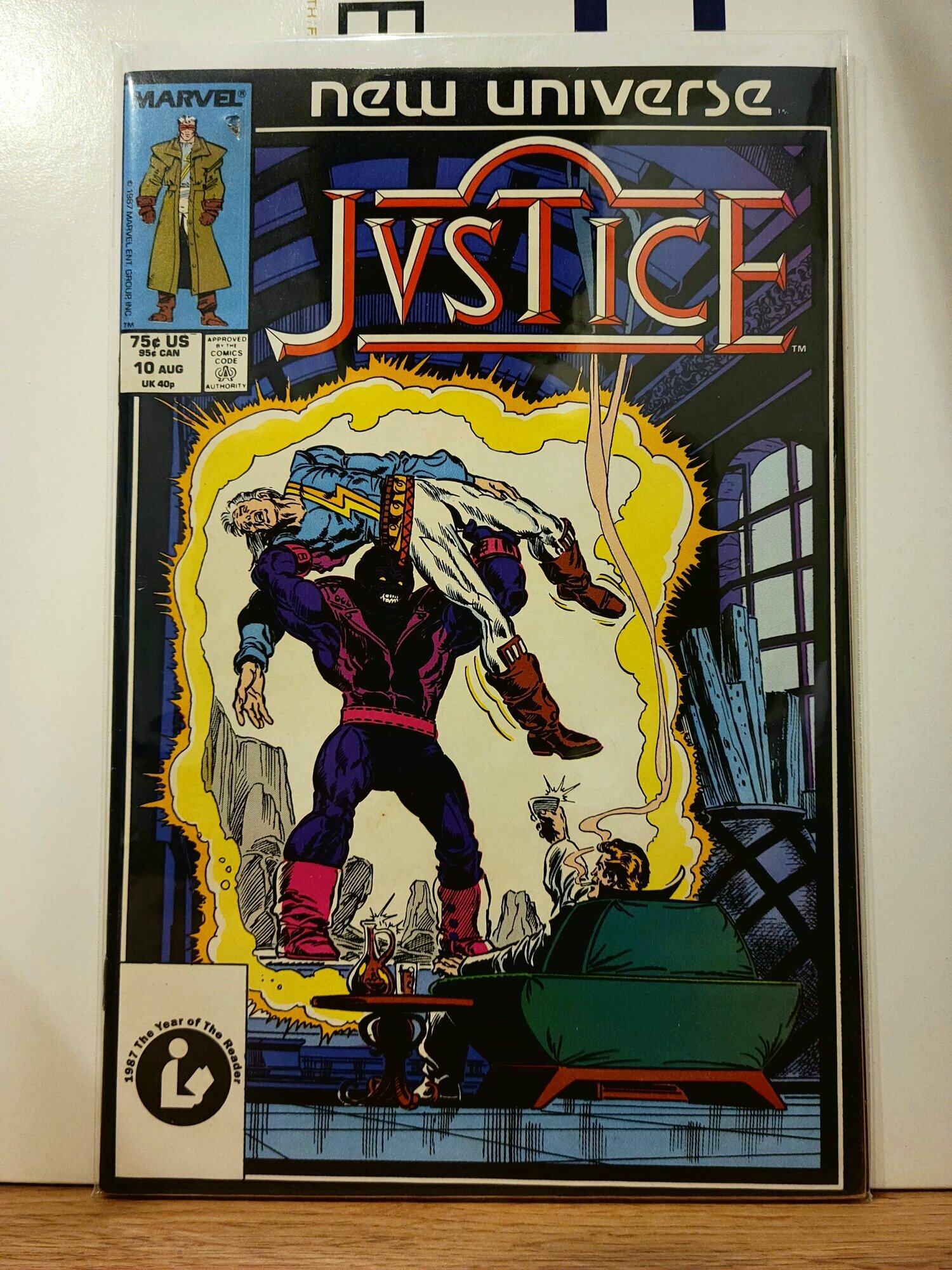 Ретро Комикс Justice #10. 1987 Год. Оригинал!