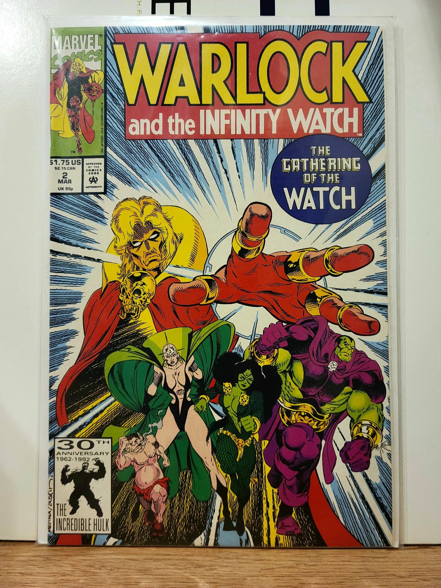 Ретро Комикс Warlock #2. 1993 Год. Оригинал!
