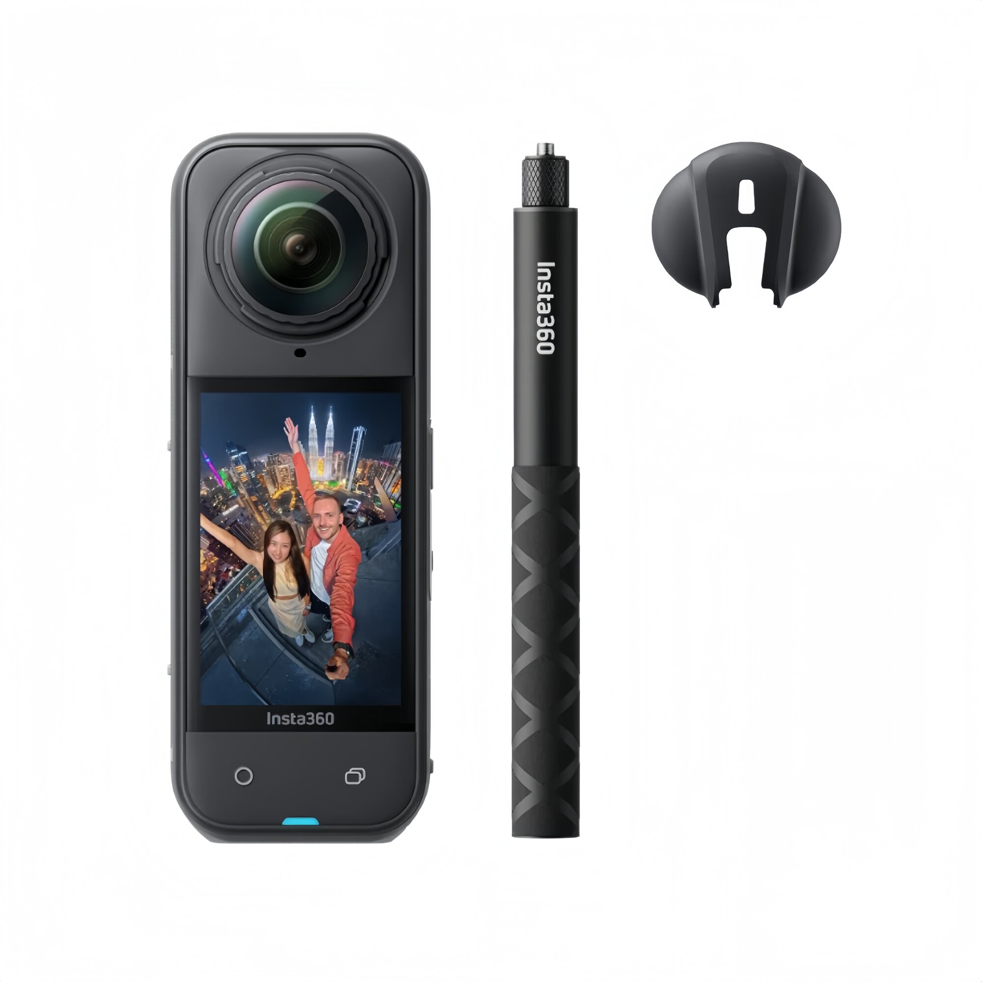 Экшн-камера Insta360 X5 Get-Set Bundle, водонепроницаемая, 360° 8К, 72 МП, 4К60 fps, HDR