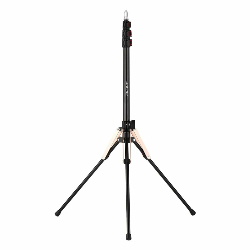 Andoer, 190 см, с винтовым интерфейсом 1/4", Усиленный штатив,