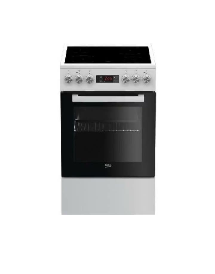 Плита стеклокерамическая Beko FSM 57300 GW — фото 1