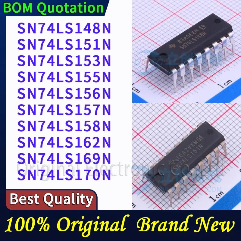 5 шт./лот логические микросхемы SN74LS148N. SN74LS170N 5pcs SN74LS153N