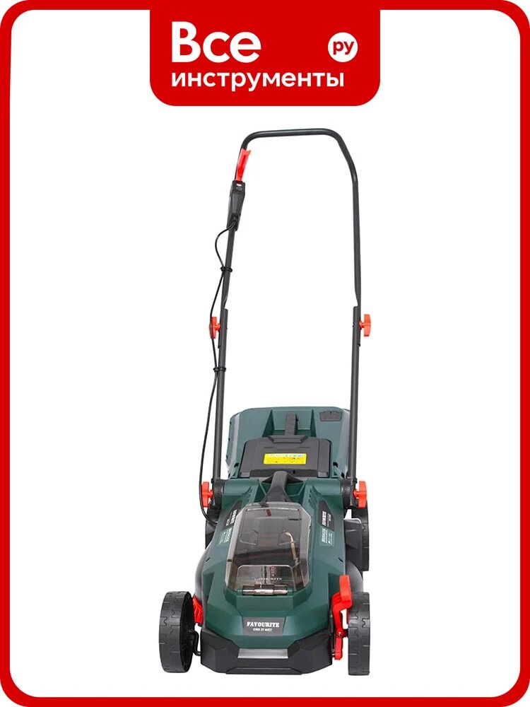 Газонокосилка аккумуляторная FAVOURITE OBS 21 WET 21В, 4Ач, 330 мм, бесщёт. 154210533