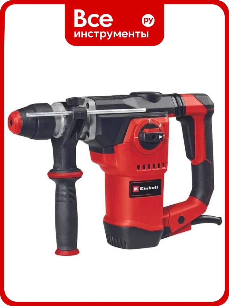 Перфоратор Einhell TE-RH 32-1600 4F, SDS plus, 1600 Вт, 4.5 Дж, 32 мм, 3 режима, кейс E-box 4258508