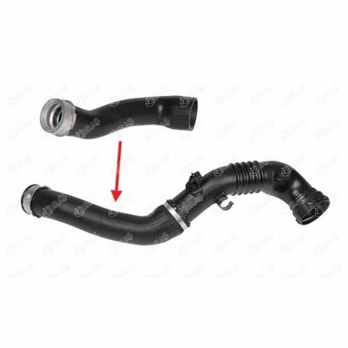 Патрубок интеркулера bmw 318, bmw 318, bmw 320, bmw 320, IBRAS 35112 для BMW 3 серия E90, E91
