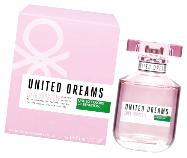 Женские духи Бенеттон Лав Йорселф / Benetton United Dreams Love Yourself 50 мл