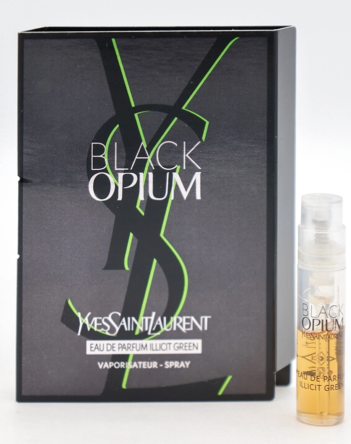 Ysl Black Opium Illicit Green миниатюра духов 1.2 мл - Ив Сен Лоран Блэк Опиум Зеленый