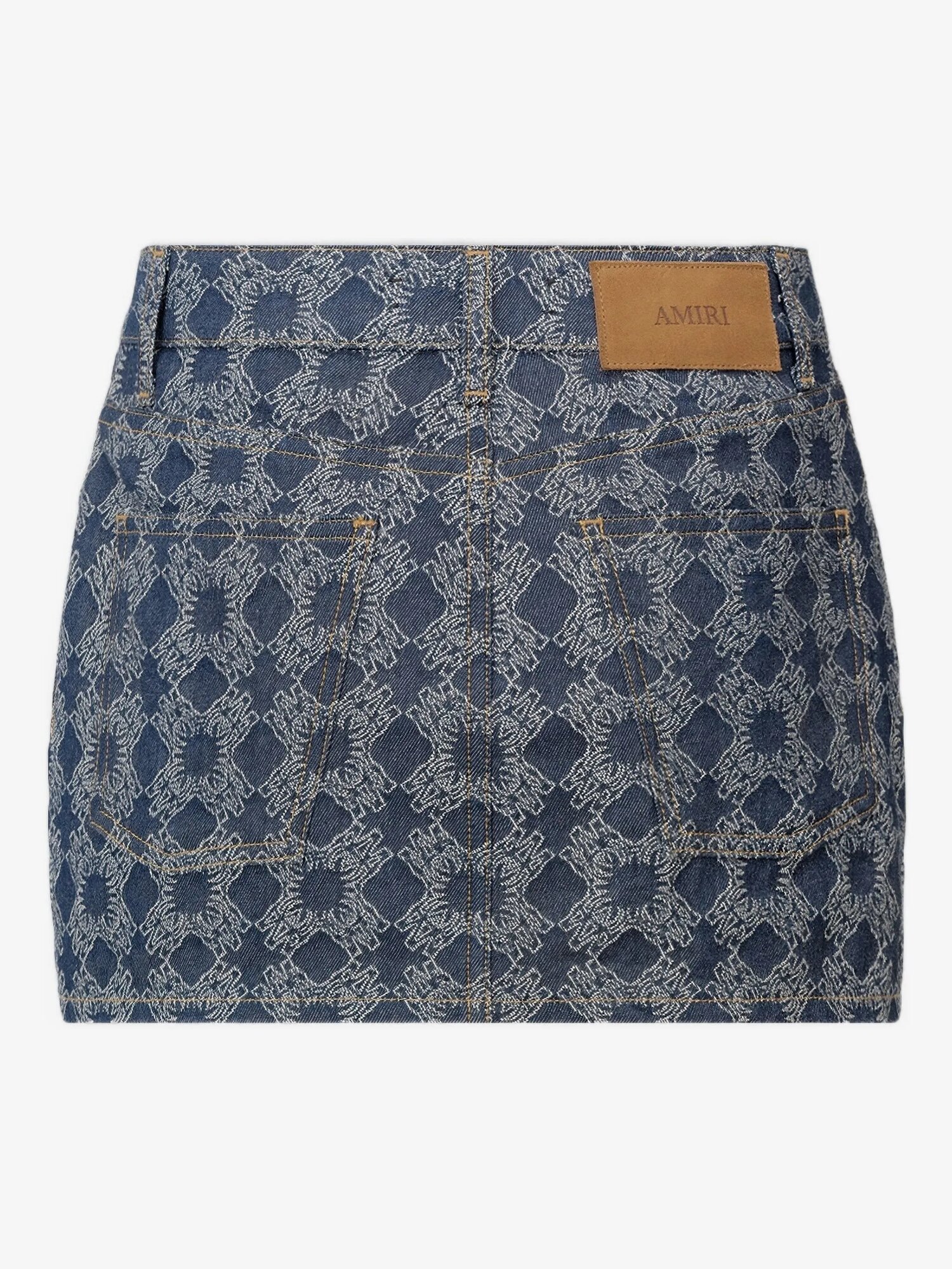 Юбка AMIRI Quad, размер S, blue — фото 1