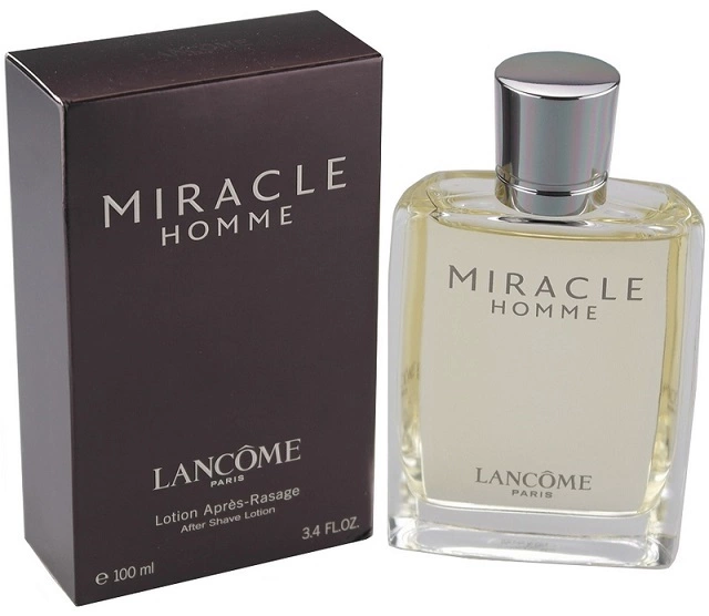 Ланком Миракл мужской лосьон после бритья 100 мл - Lancome Miracle Homme для мужчин