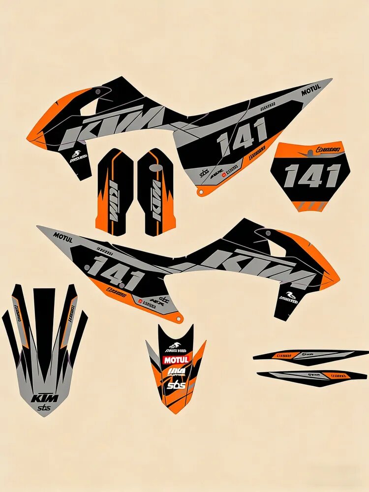 Применяется к KTM 20-23EXC EXC-F XCW 2020 2022 2023 Наклейка для мотоциклов
