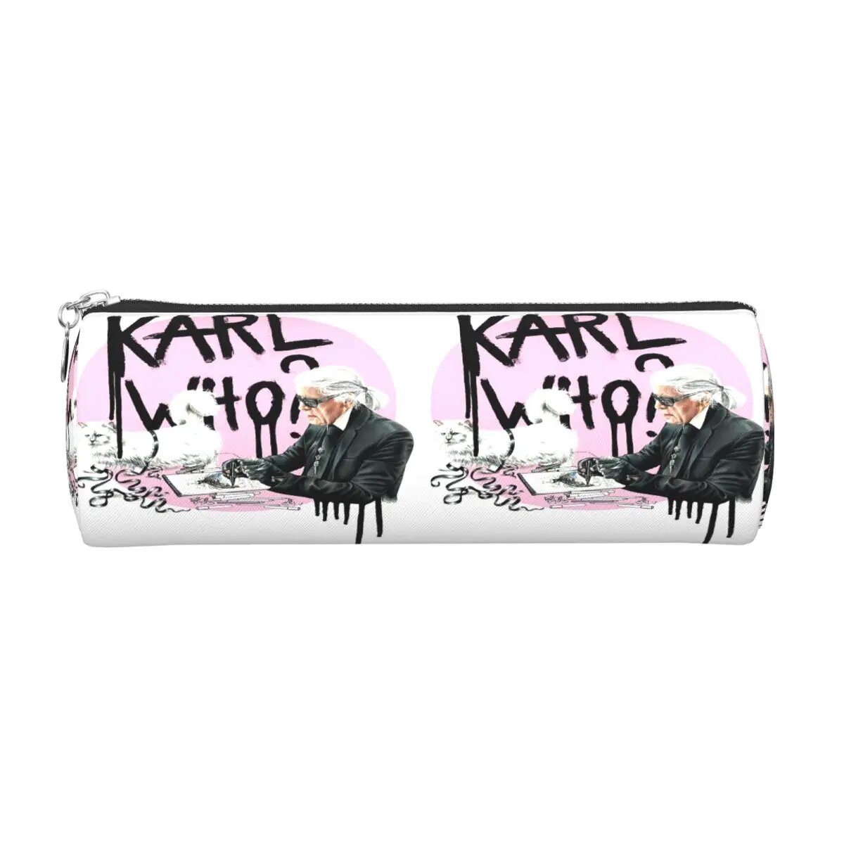 Кожаный пенал-цилиндр Karl Who