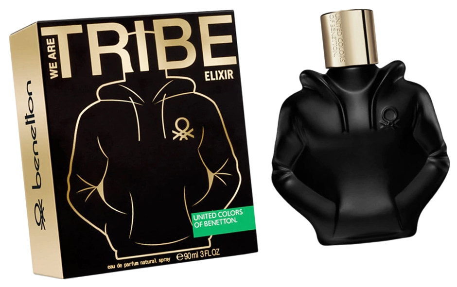 Benetton We Are Tribe Elixir мужской аромат парфюмерная вода 90 мл / Ви Ар Трайб Эликсир