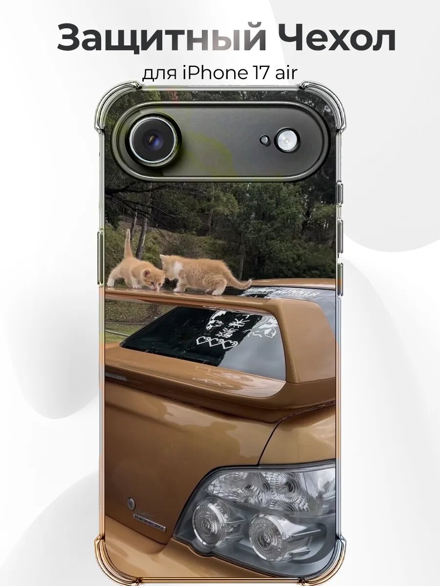 IPhone 17 Air Subaru Impreza STI с котятами