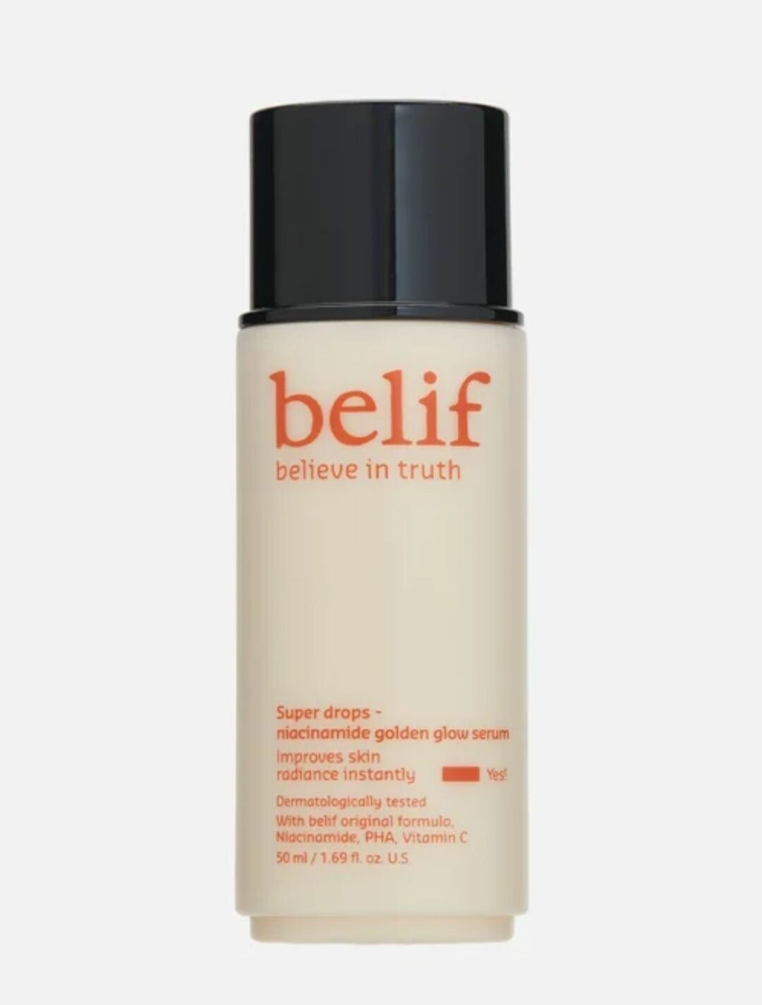 Сыворотка для сияния кожи лица BELIF super drops niacinamide golden glow serum